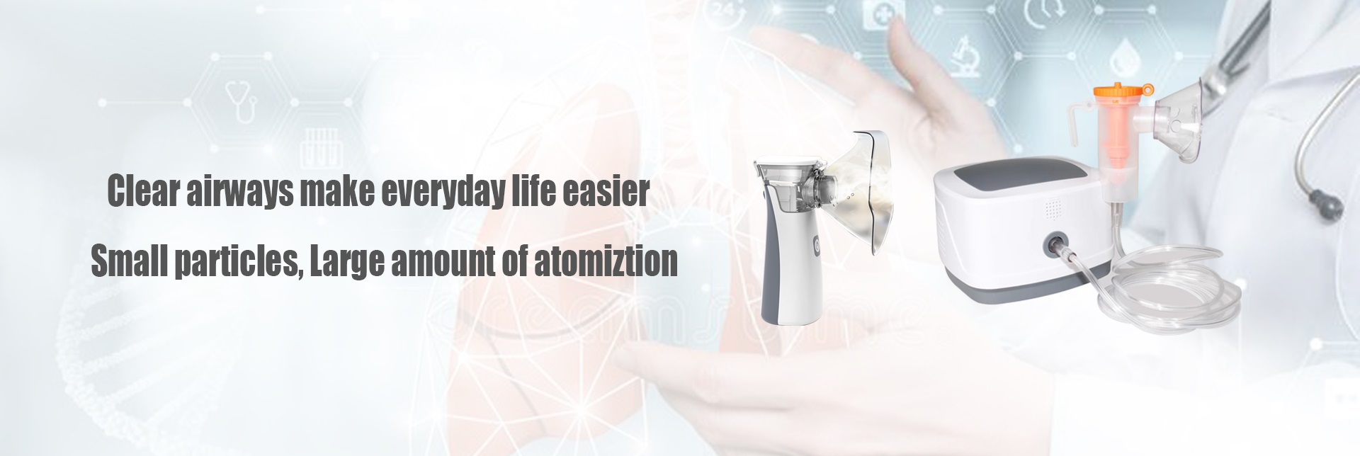 Respiratory and homecare medical device